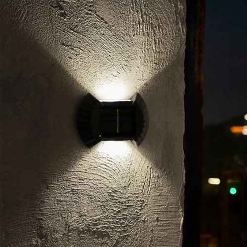 Αυτόνομα Αδιάβροχα Ηλιακά Φωτιστικά LED Τοίχου με Ενσωματωμένο ...